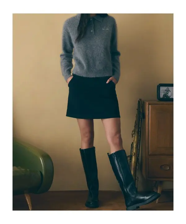 Maison Labiche Brazza I Love La Vie Polo Sweater
