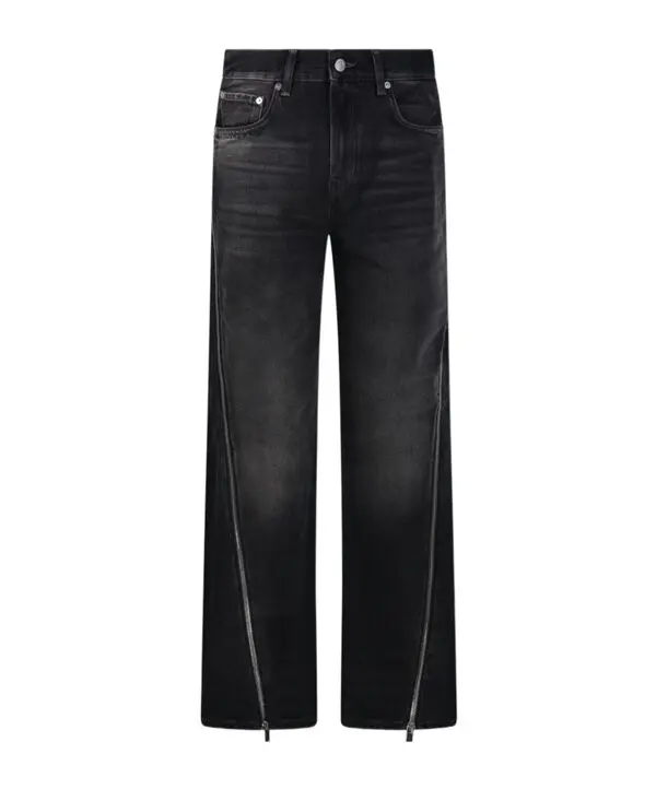 HAIKURE Bonnie Zip Wide-leg Jeans