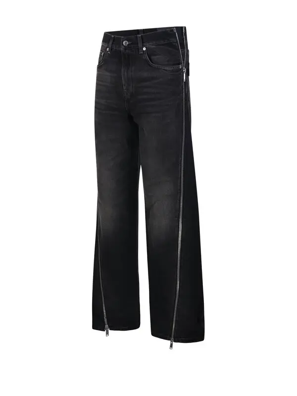 HAIKURE Bonnie Zip Wide-leg Jeans