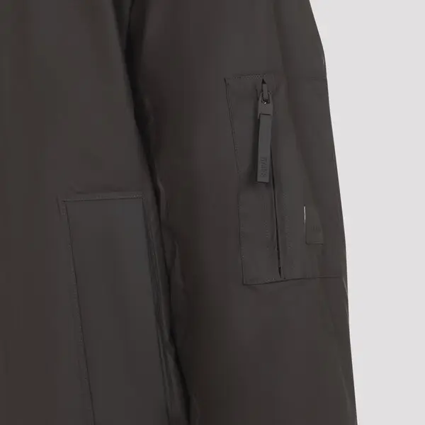 Rains Zip-up Drawstring Hoodie