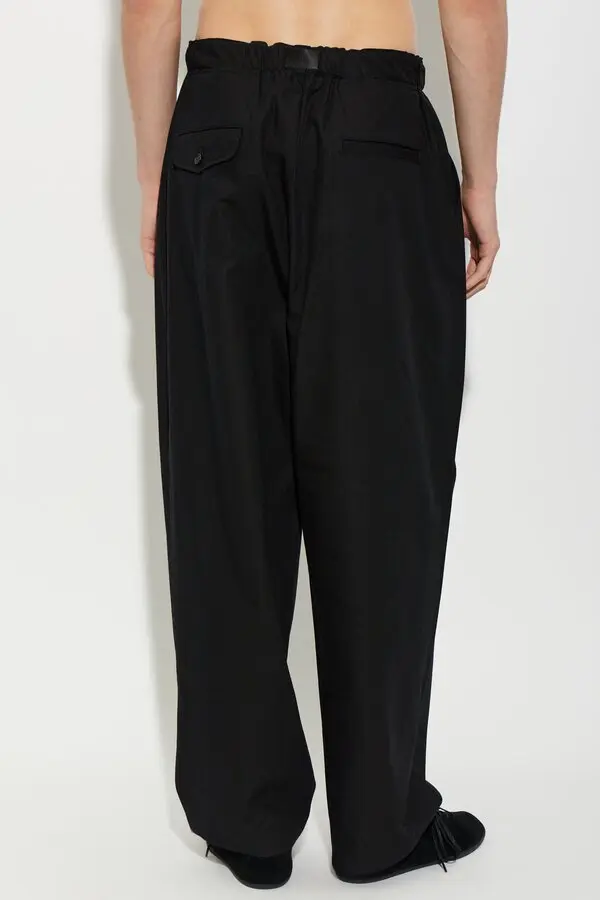 Comme Des Garçons Snap-button Waist Trousers