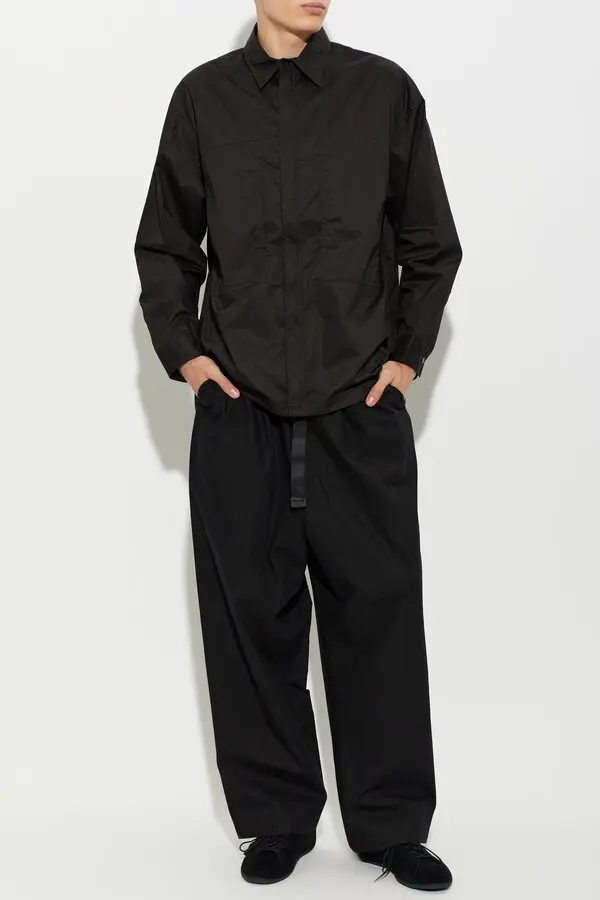 Comme Des Garçons Snap-button Waist Trousers
