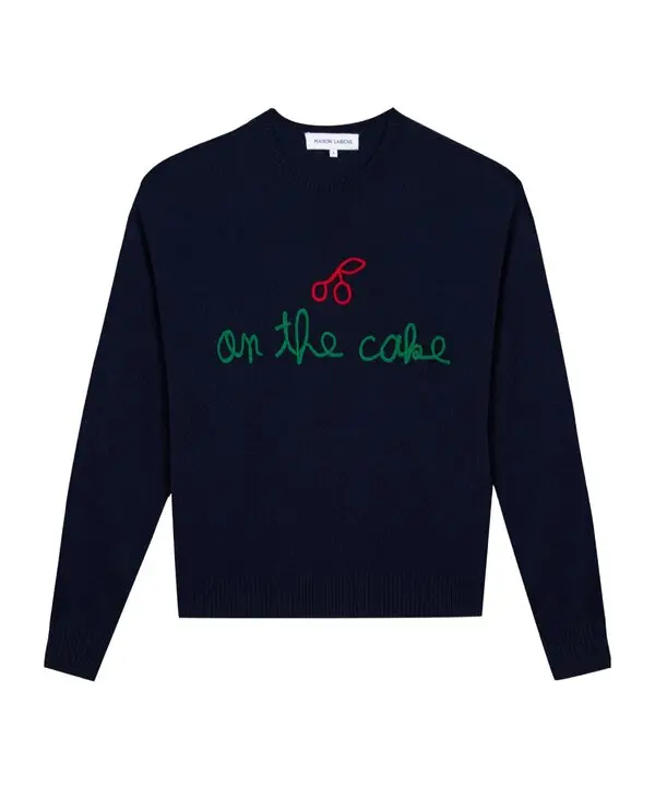 Maison Labiche Buzelin Cherry On The Cake Sweater