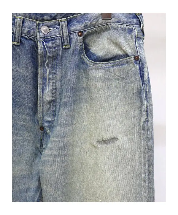 A.PRESSE No.37 Washed Wide Denim Pants