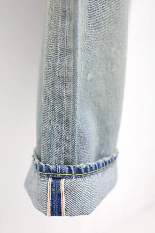A.PRESSE No.37 Washed Wide Denim Pants