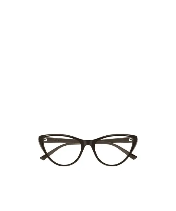 Gucci Emblem Cat-eye Eyeglasses - Pearlescent Brown
