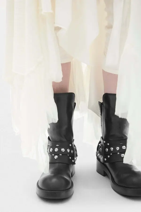 ANN DEMEULEMEESTER Vega Midi Skirt