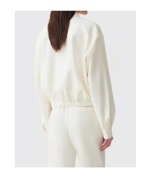 Fabiana Filippi Long-sleeve Casual Jacket With Patch Pockets