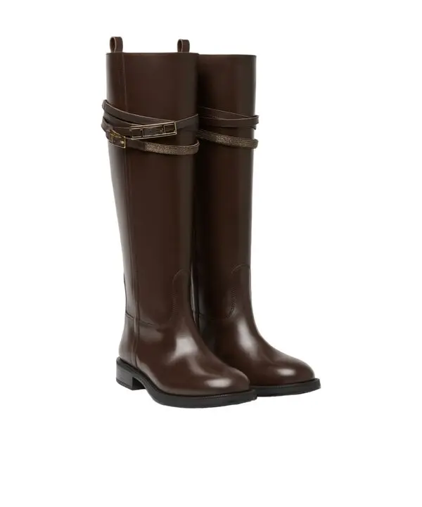 Fabiana Filippi Flat-soled Tall Boots