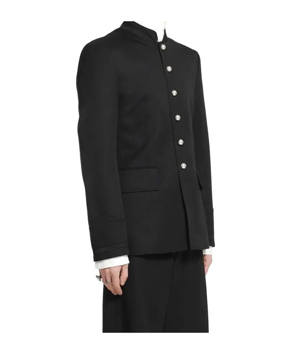 ANN DEMEULEMEESTER Straight-cut Casual Jacket