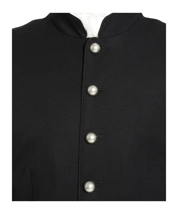 ANN DEMEULEMEESTER Straight-cut Casual Jacket