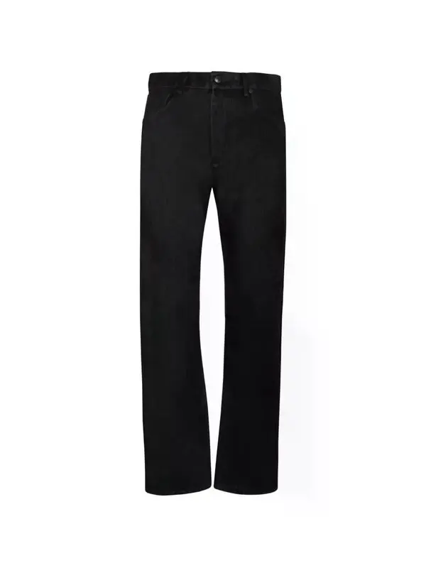 7 For All Mankind Faded Straight-leg Jeans
