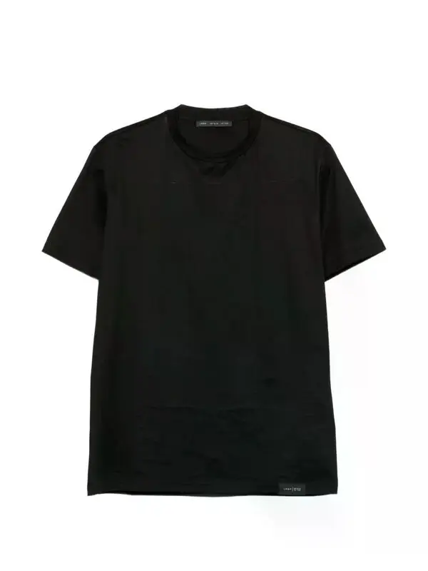 LOW BRAND Logo-patch T-shirt