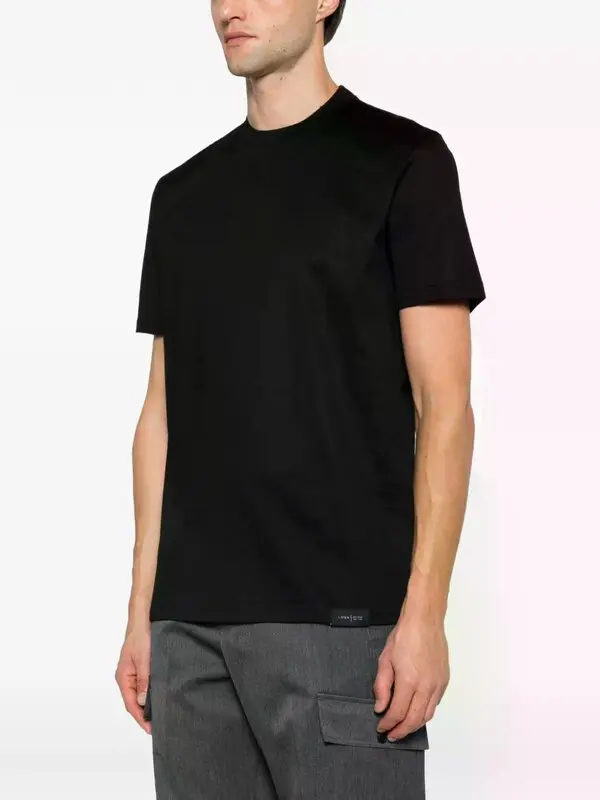 LOW BRAND Logo-patch T-shirt