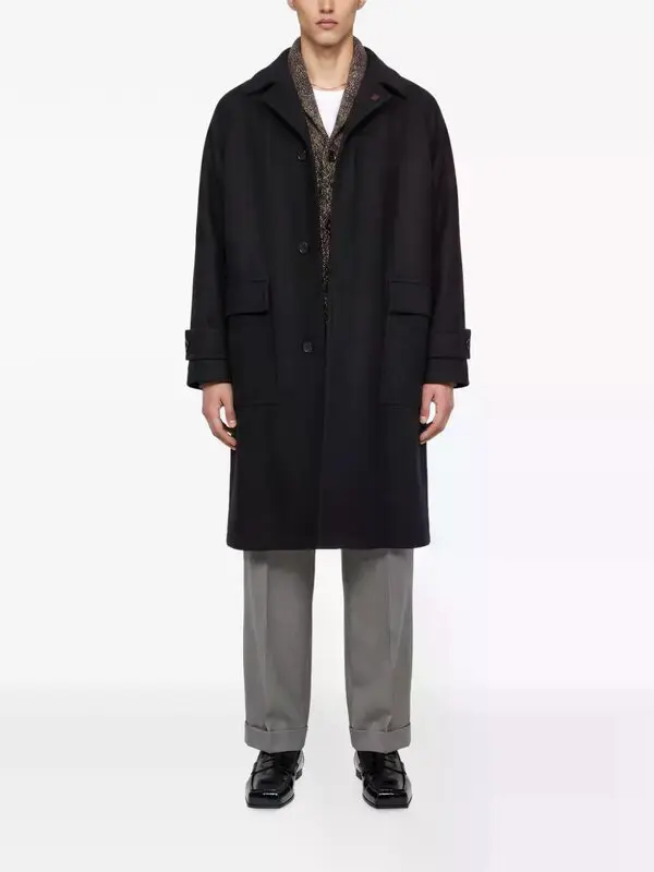 Tagliatore Button-up Flap-pocket Coat