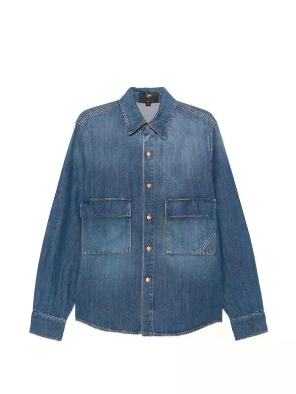 3x1 Kenya Flap-pocket Denim Jacket
