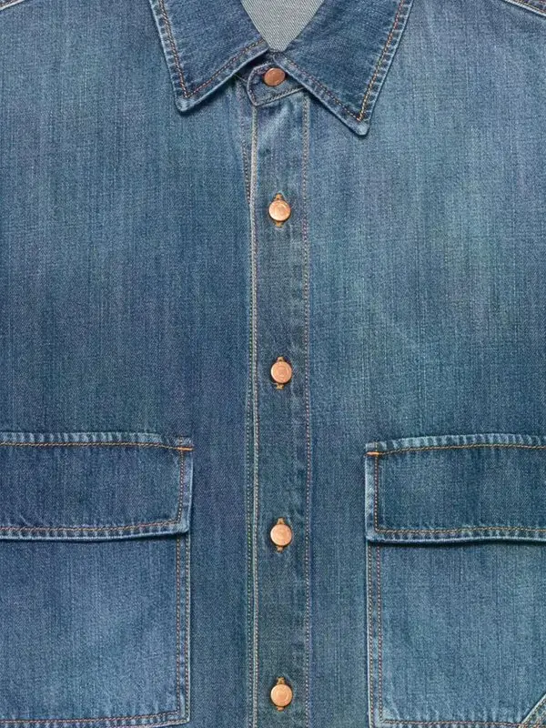 3x1 Kenya Flap-pocket Denim Jacket