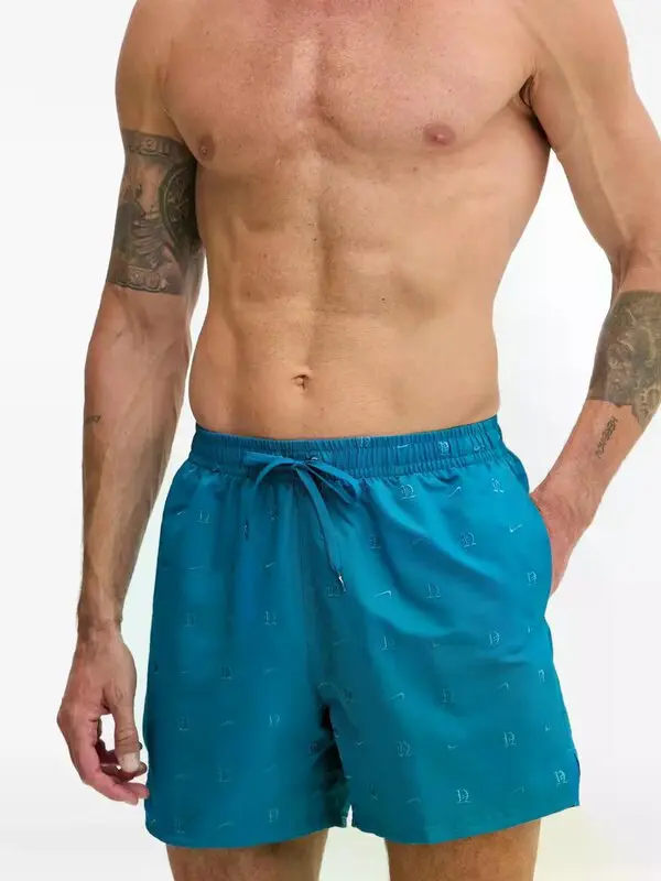 Nike Logo-embroidered Drawstring Swim Shorts