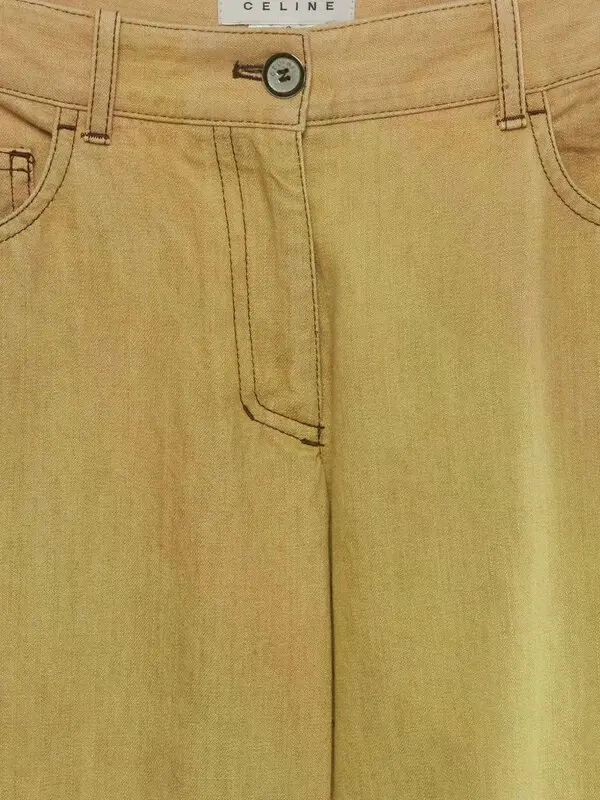 Celine Wide-leg Denim Jeans