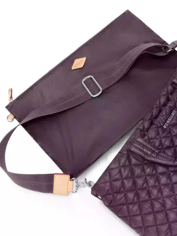 Mz Wallace Small Metro Tote Deluxe Tote Bag - Purple