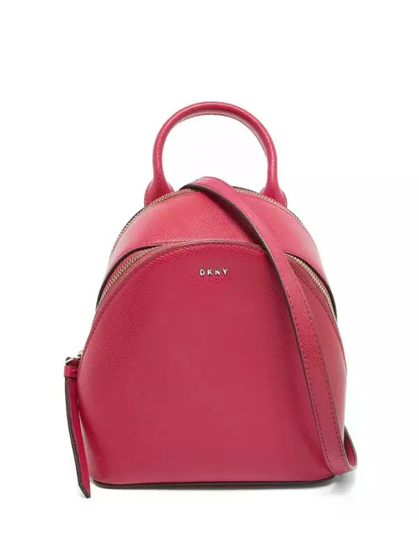 Dkny Bryant Park Calf Leather Crossbody Bag - Pink