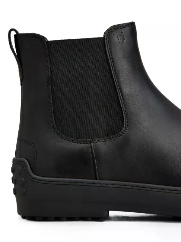 TOD'S Winter Gommino Chelsea Boots In Leather