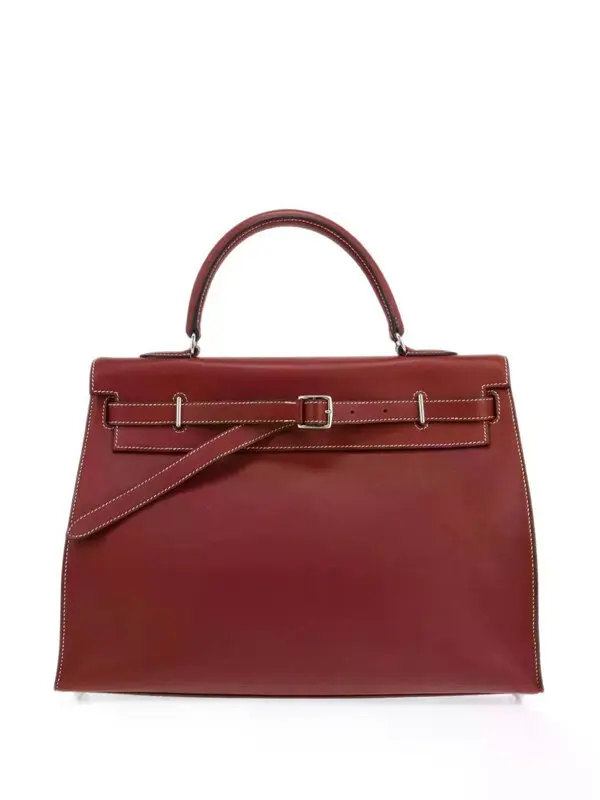 Hermès 2007 Kelly Flat Tote Bag - Red