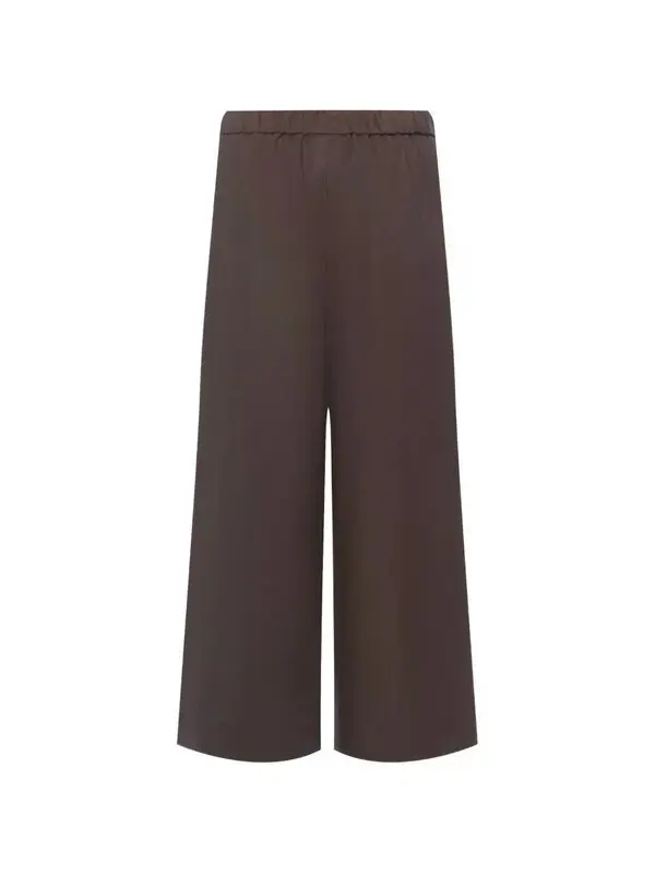 Max Mara Elasticated Wide-leg Trousers