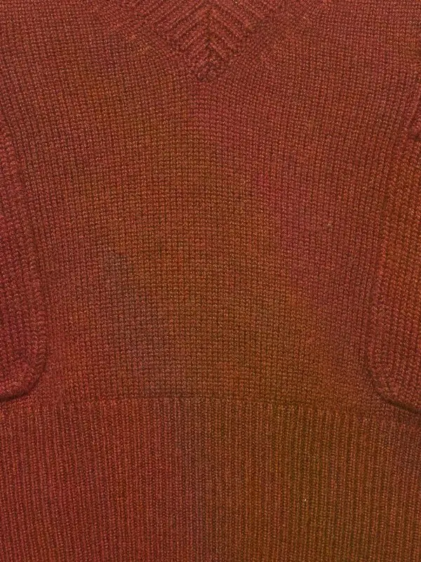 Chloé V-neck Cropped Sweater