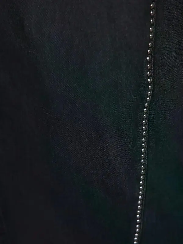 7 For All Mankind Lotta Stud-embellished Wide-leg Jeans