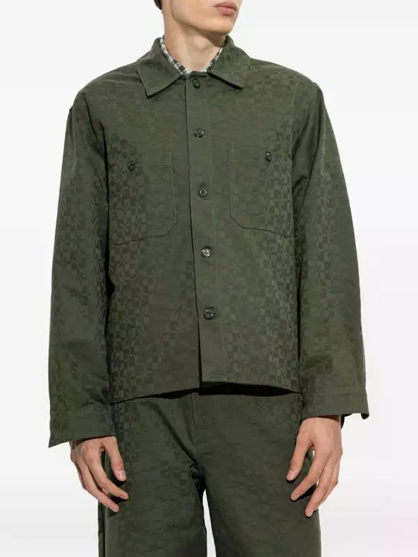 Kenzo Monogram Jacquard Shirt