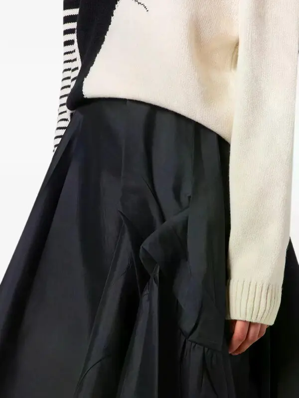 MSGM Pleated Mini Skirt