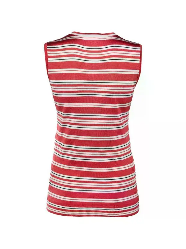 LOUIS VUITTON Striped Knit Top