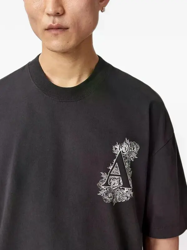 ALLSAINTS Graphic-print T-shirt - Black