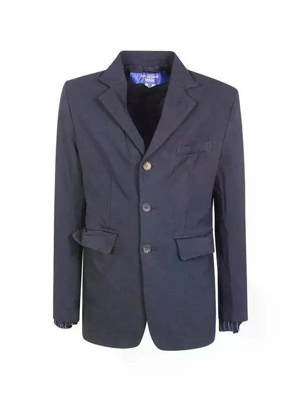 Junya Watanabe Herringbone-pattern Single-breasted Blazer