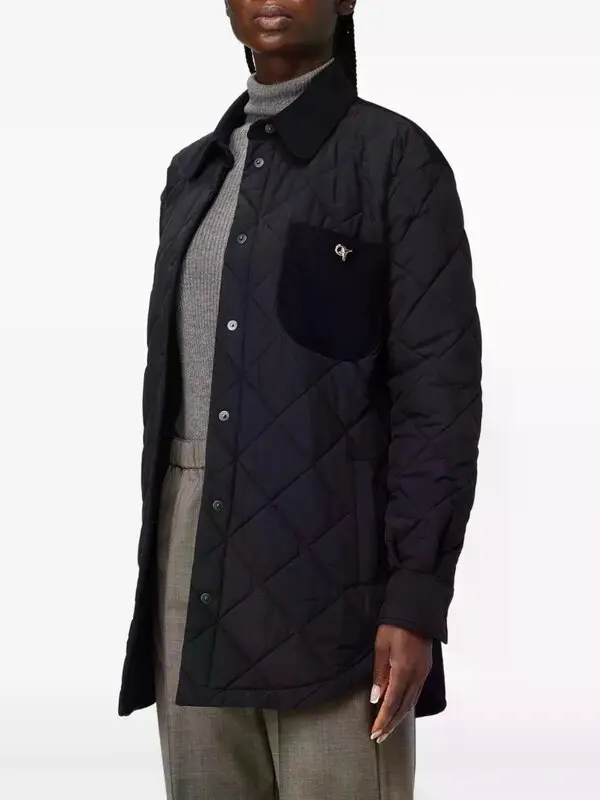 Fabiana Filippi Quilted Belted Jacket