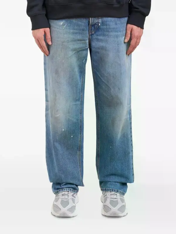 HAIKURE Logan Paint-splatter Jeans
