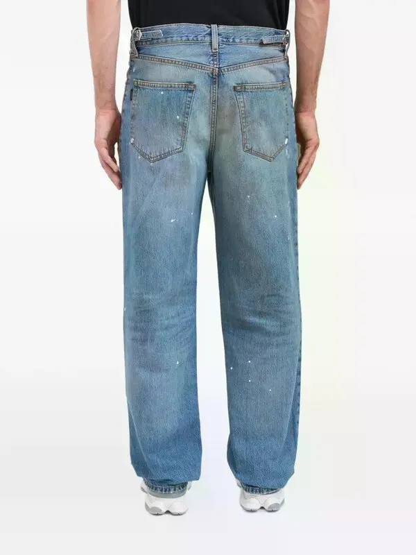 HAIKURE Logan Paint-splatter Jeans