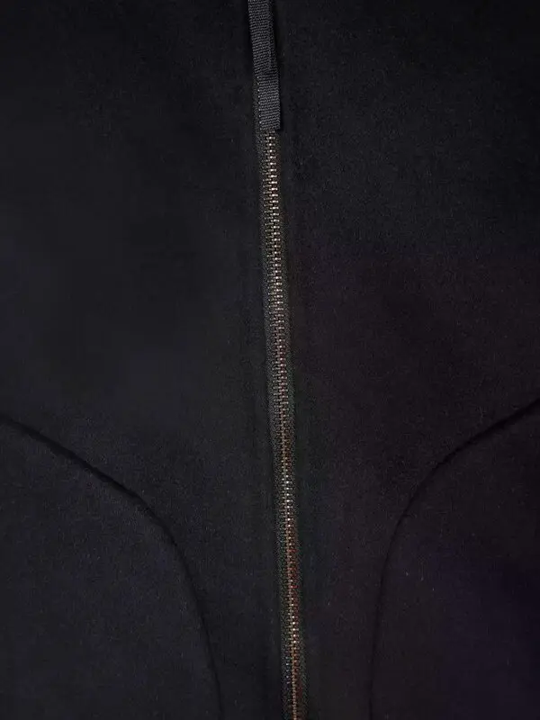 AMARANTO Zip-up Bomber Jacket - Blue