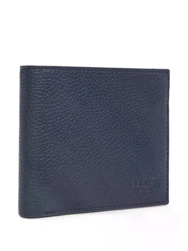 LANCEL Leon Grained Leather Wallet