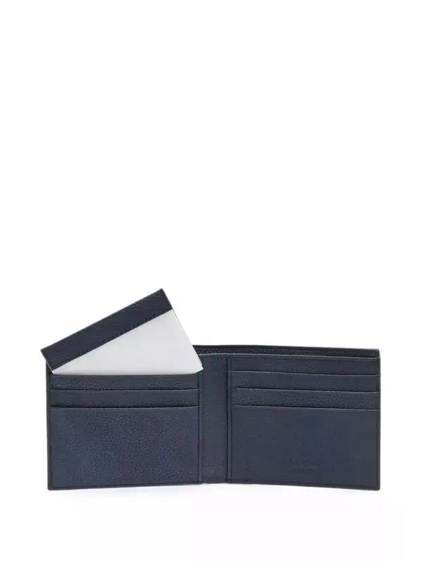 LANCEL Leon Grained Leather Wallet