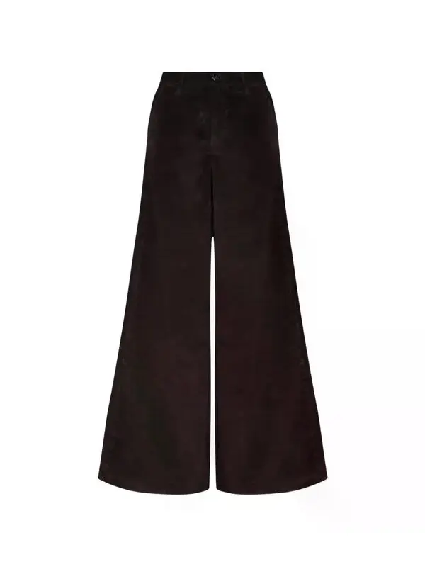 LOIS Corduroy Palazzo Pants - Brown
