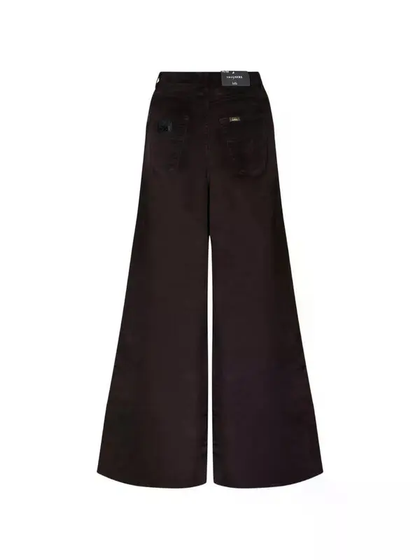 LOIS Corduroy Palazzo Pants - Brown