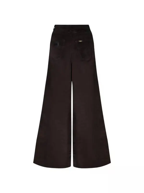 LOIS Corduroy Palazzo Pants - Brown