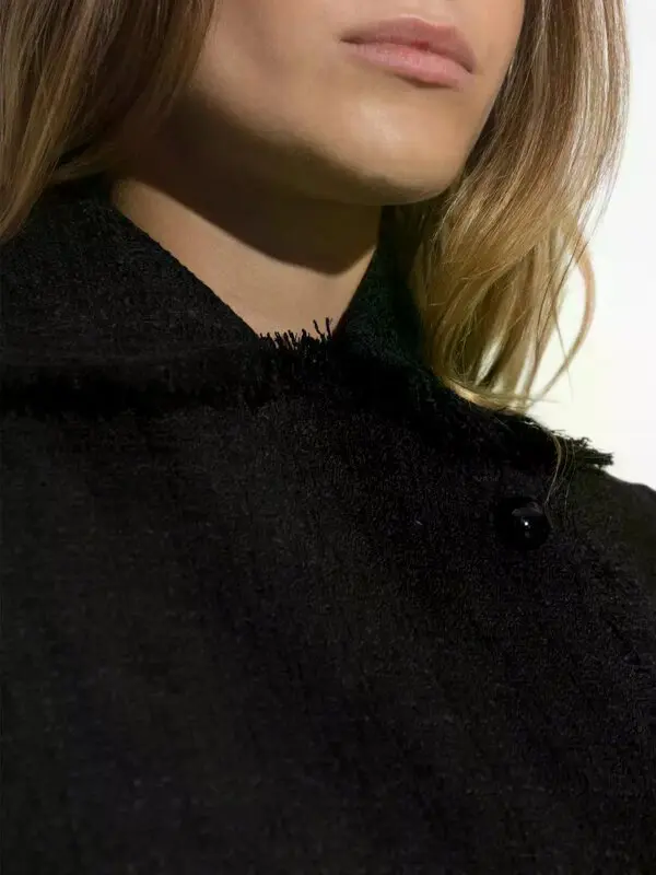 Alexander McQueen Asymmetrical Tweed Jacket