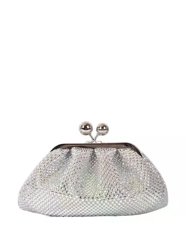 Max Mara Pasticcino Clutch Bag - Silver