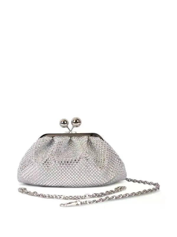 Max Mara Pasticcino Clutch Bag - Silver