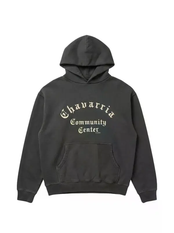 WILLY CHAVARRIA Logo-print Hoodie
