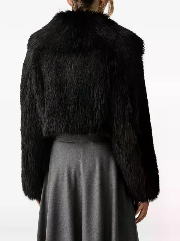 Patrizia Pepe Faux-fur Cropped Jacket