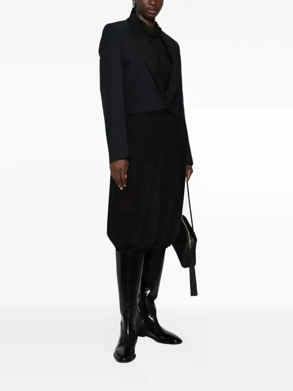 RÓHE Cropped Peak-lapel Blazer